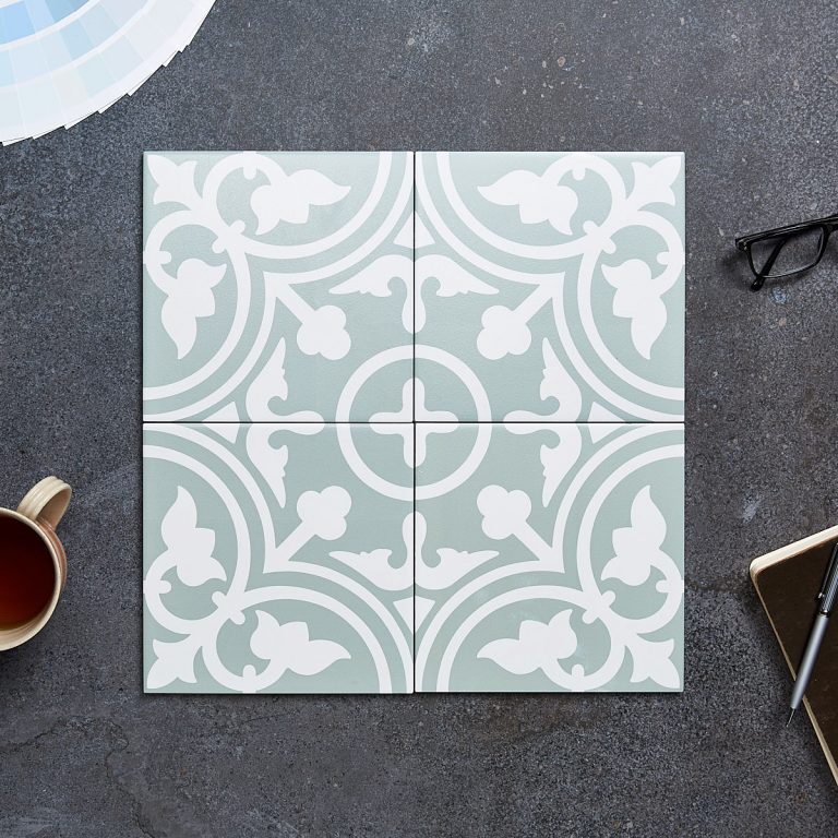 Picasso Shadow Pale Green - ColorTile