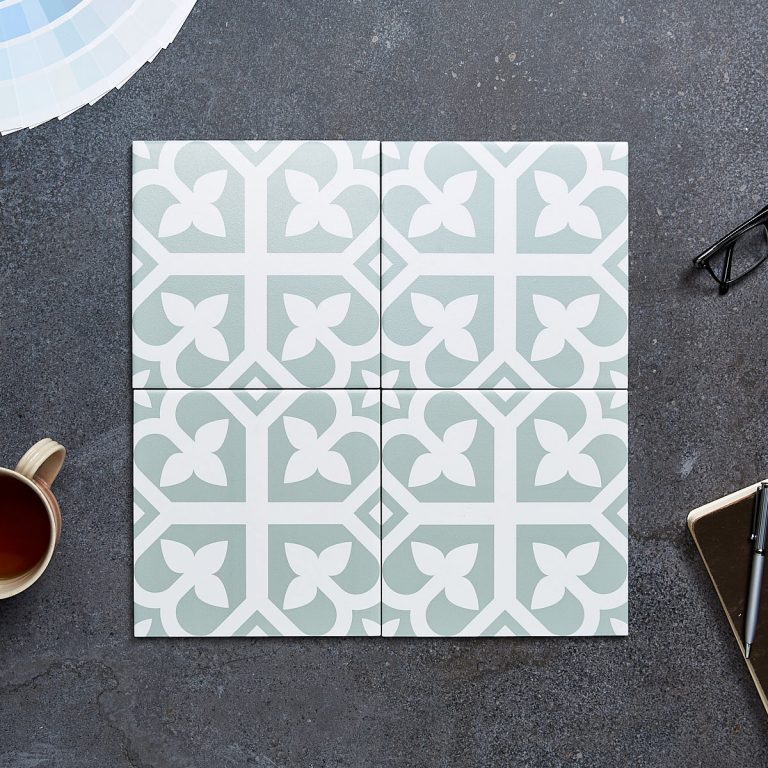 Picasso Bloom Pale Green - ColorTile