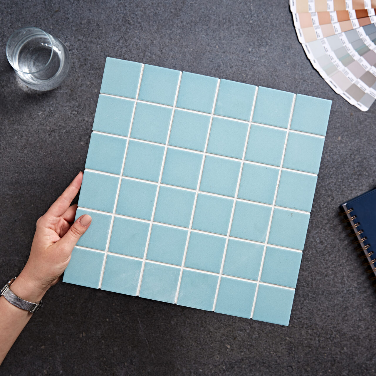 Blue Floor Tile - Blue Colour Floor Tiles | ColorTile