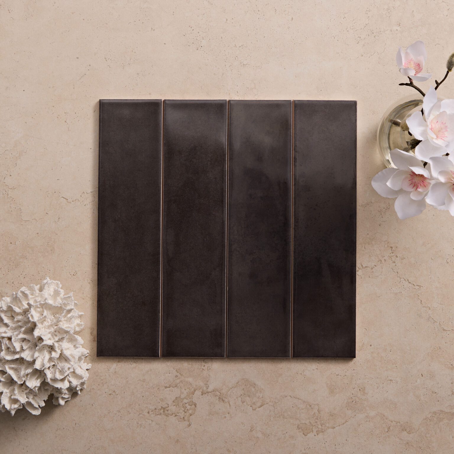 Black Floor Tiles - Black Gloss & Dark Floor TIles | ColorTile